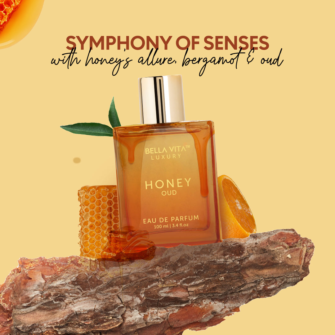 Honey Oud Unisex Perfume I Eau De Parfum for Men and Women I Bella Vita Luxury