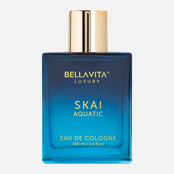 Skai Aquatic Unisex Perfume for Men and Women I Eau De Cologne- 3.4 fl ...